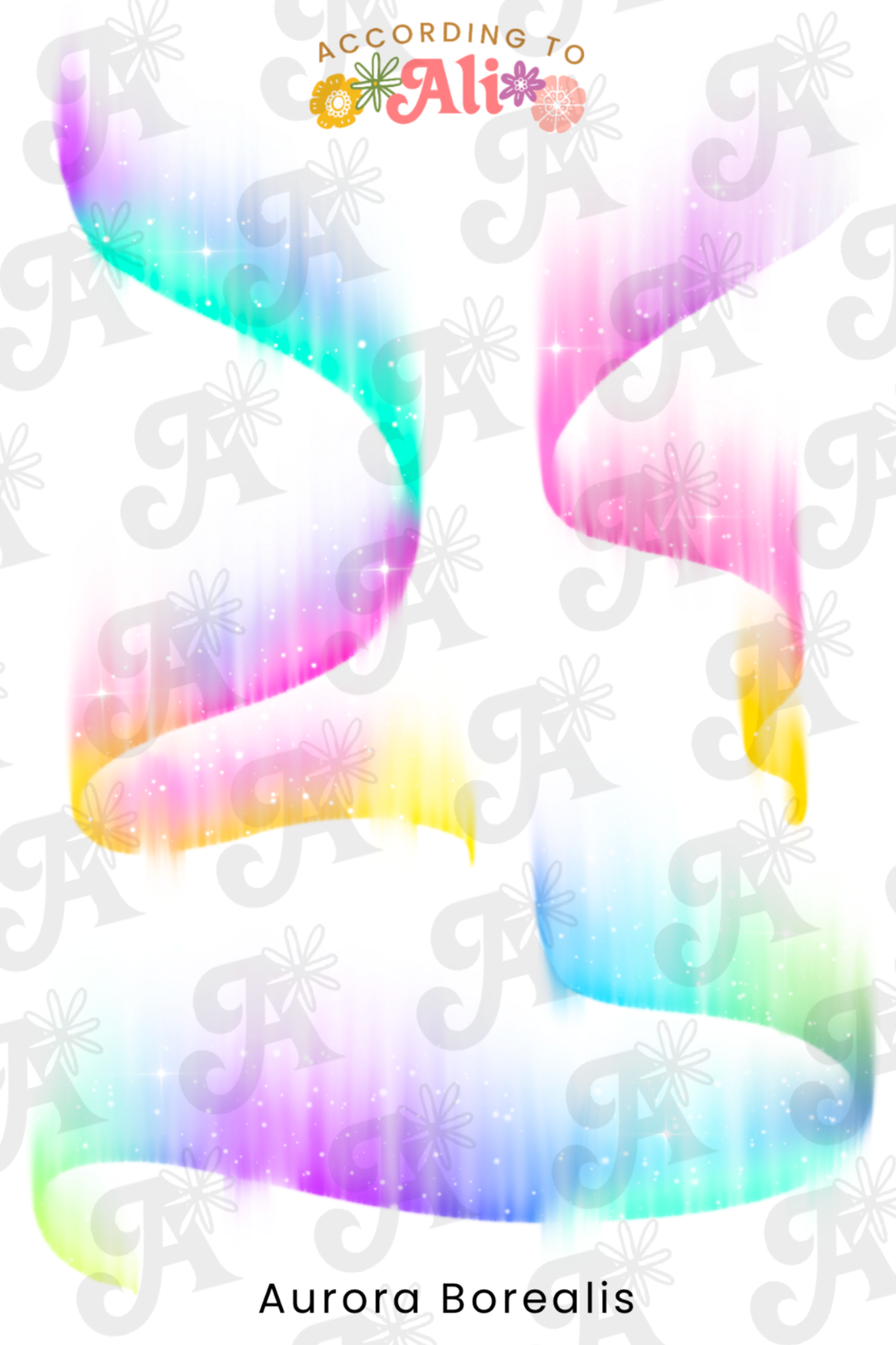Aurora Borealis Sticker Sheet – according to ali